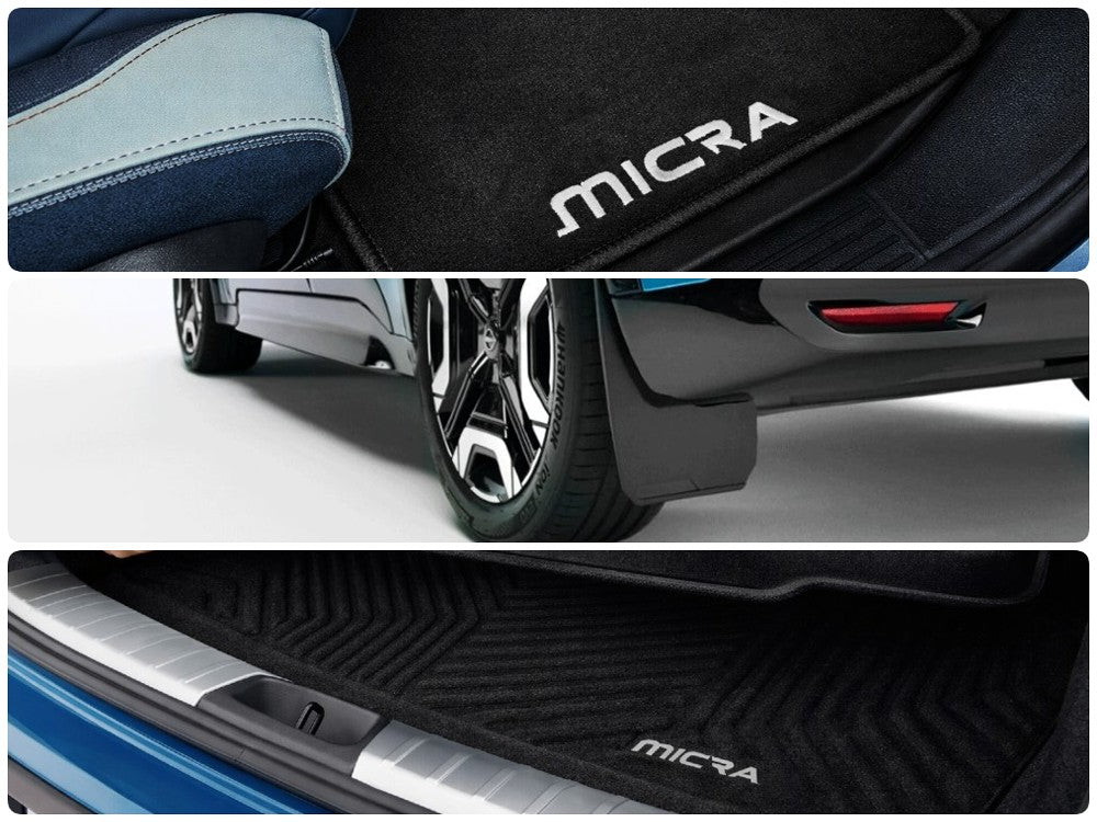 Genuine Nissan Micra EV Protection Pack (Mats, Boot Liner & Mudguards)